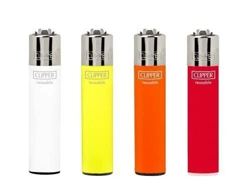 4 Mini Clipper Lighters